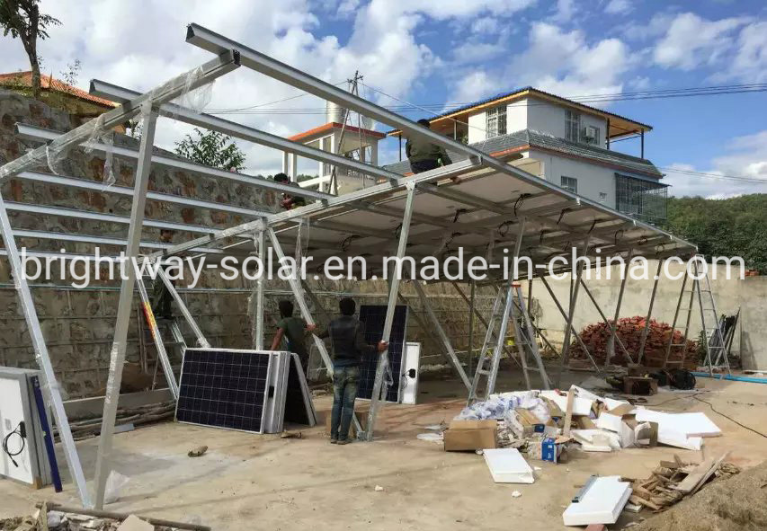 3kw 6kw 9kw Solar Panel Car Parking Solar Canopy Solar Carport